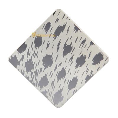 China 4*8FT Etched Stainless Steel Sheet Mill Edge AISI Standard for sale