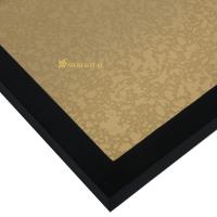 China 3048mm Gold Mirror Etched Stainless Steel Sheet for Elevator Cabinet Decoration for sale