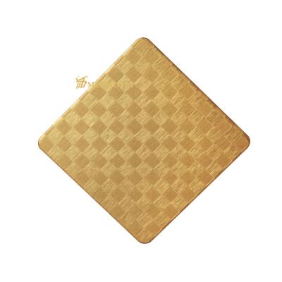 China Customized Etched Stainless Steel Sheet 1.0mm Thickness for sale