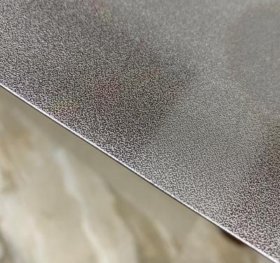 China SS304  4*8ft 0.65mm Stainlesss Steel Embossed Sheet Decoration Plate for sale