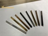 China T Slot Decorative Stainless Steel Tile Trim Color Mirror And Hairline for sale