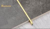 China 12mm Stainless Steel Tile Trim , 40 Elongness Stainless Steel Tile Border Edge for sale