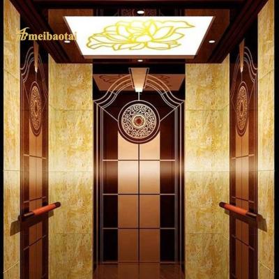 China Luxury 304 Stainless Steel Sheet 1.0mm Thickness with Polished/Etched Surface and Double 7c PVC Film for Elevator Decoration for sale