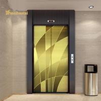 China Gold Polished Finish Etching Elevator Stainless Steel Sheet 1219x2438mm for sale