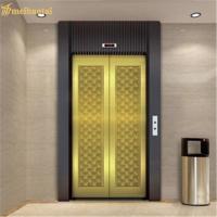 China Etching 201 Stainless Steel Sheet PVD Coated Gold Mirror Elevator Stainless Steel Sheet for sale