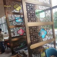 China Hotel Restaurant Engineering Stainless Steel Partition for sale