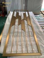 China Hotel Decoration 304 Stainless Steel Room Divider 0.3-3.0mm Thickness for sale