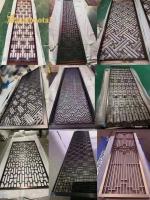 China Many Style Rose Gold Bronze Gold Color Stainless Steel Room Divider Decoration Hotel ,home for sale