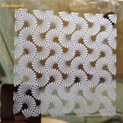 China Mirror Etched Stainless Steel Sheet Thickness 0.3-3.0mm Elevator Decoration for sale