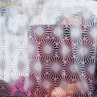 China 304 Stainless Steel Etched Sheet with Mirror/Etched Surface and 1219x3048mm Size Metal Plate for sale