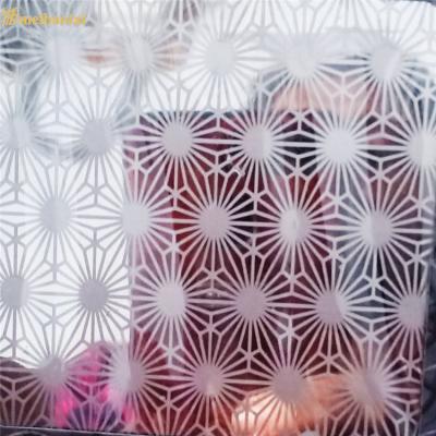 China 304 Stainless Steel Etched Sheet with Mirror/Etched Surface and 1219x3048mm Size Metal Plate for sale