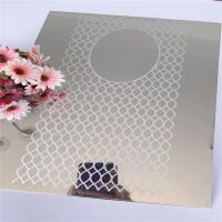 China 304 Stainless Steel Sheet with Gold Mirror Finish 1219x2438mm for Elevator Decoration for sale