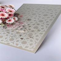 China 4*8FT Mirror Finish Customized Etched Stainless Steel Sheet for Elevator Decoration for sale