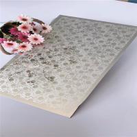 China 0.65mm Etched Stainless Steel Sheet JIS Standard Mill Edge for sale