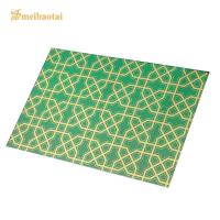 China EN Etched Stainless Steel Sheet Four Feet Green Black Plating Decorate Sheet for sale