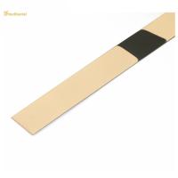 China Stainless Steel Peel And Stick Decorative Wall Tile Trim 3048mm Length for sale
