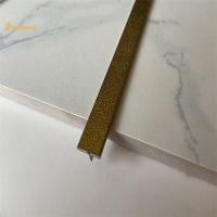 China SS201 Stainless Steel Wall Trim with Embossed Finish and Anti Finger Print for Tiles for sale