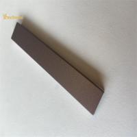 China Sandblasted Stainless Steel Tile Trim Metal U Profiles 0.75mm Thickness for sale