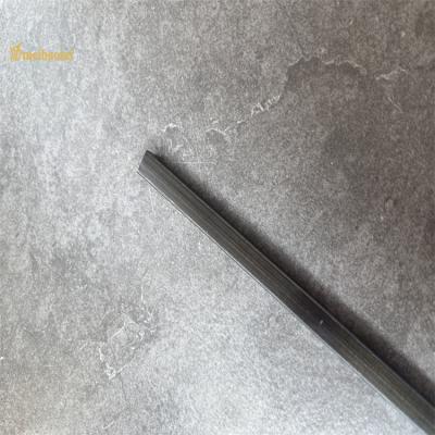 China AISI Stainless Steel Tile Trim Hairline Finished Thickness 0.6MM for sale