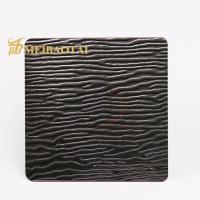 China 3.0mm Thickness Embossed Stainless Steel Sheet Slit Edge for sale