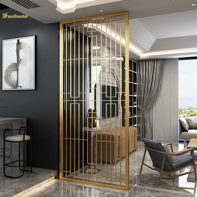 China CNC Aluminum 8mm Thickness Customized Size Room Divider Metal Partition for sale