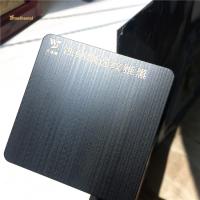 China 4*8FT Grade 304 Mirror Etched Stainless Steel Sheet for Elevator Decoration for sale