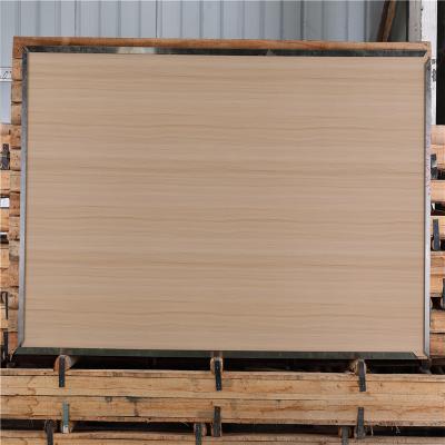 China Mill Edge 304 Decorative Stainless Steel Sheet Imitation Wood Grain Laminated for sale