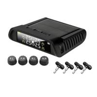 China High Precision Digital Wireless Solar Car Tire Pressure Monitor New Condition Universal External TPMS 12V JYS S6 1Y Warranty for sale