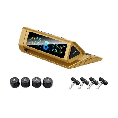 China New JYS S10 Universal Car Tire Pressure Monitor TPMS with External Wireless Solar Sensor 5V 1Y Warranty 3 in CN;GUA for sale