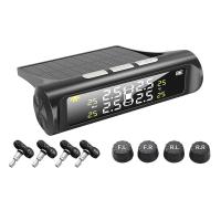 China JYS Built-in External High Quality Plastic Car Tire Pressure Detection Sensor Wireless Solar-powered Digital TPMS 12V 1 Year for sale