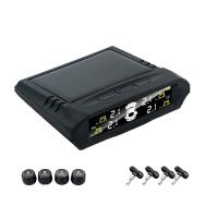 China Built-In External Universal Wireless Solar Plastic 12V TPMS System New Condition Car Tire Pressure Monitor Fast Install for sale