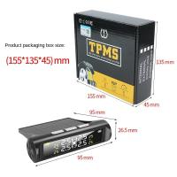 China JYS New Condition Universal TPMS Solar Powered Wireless External Sensor Model S2 4V 1 Year Warranty Car Tire Detection for sale