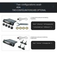 China JYS New Condition Universal TPMS Solar Powered Wireless External Sensor Model S2 4V 1 Year Warranty Car Tire Detection for sale