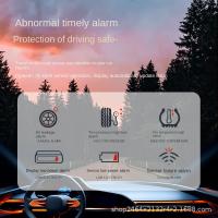 China JYS-TPMS S10 Wireless Solar TPMS Tire Pressure Monitor 5V Mobile Car Number Plate Tire Pressure Detection Sensor 1Y Warranty for sale