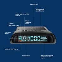 China Solar GPS TPMS 315MHz 12V LED Display Multi Function Speedometer Tire Pressure Temperature Monitor 30-50 PSI for Cars and Trucks for sale