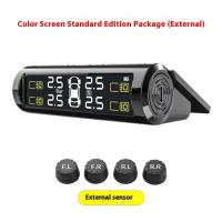 China JYS Smart Hidden Universal Fit Car Solar TPMS Internal/External Tire Pressure Temperature Detection 5V 1Y Warranty 4 in for sale