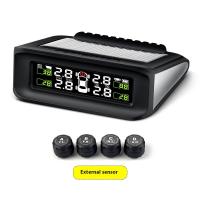 China New Condition Digital Car TPMS Tire Pressure Monitor with External Wireless Solar Universal Fitment 4V 1 Year Warranty for sale