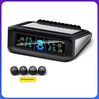 China New Condition Digital Car TPMS Tire Pressure Monitor with External Wireless Solar Universal Fitment 4V 1 Year Warranty for sale
