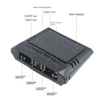 China JYS S6-HC 12V 1Y Warranty Solar Wireless External TPMS for Large Trucks with 6 Tire Detection 3-4 in for sale