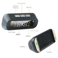 China JYS Universal Solar TPMS 12V Tire Pressure Monitoring System with 1 Year Warranty for Trucks & Semi Trucks for sale