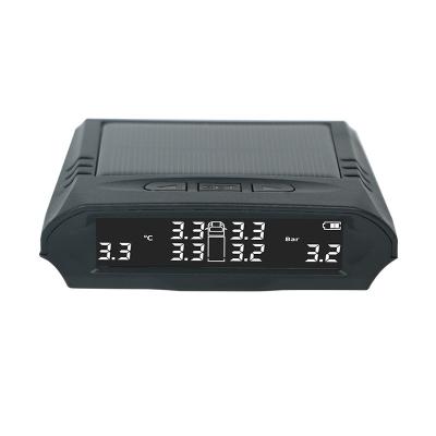 China New Condition Large Truck Tire Pressure Monitoring System Solar TPMS Wireless External High Quality Plastic 12V RV Tpms for sale