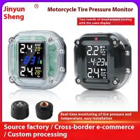 China Customizable ABS Plastic Motorcycle Tire Pressure Monitoring Air Pressure Detector Left External Tire Sensor Accessories for sale