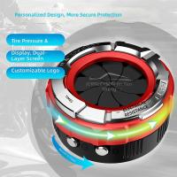 China Motorcycle TPMS Tire Pressure Monitoring System LCD Display with External Sensors Real Time Tire Pressure Temperature Monitor for sale