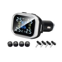 China Wireless Display Solar Powered High Quality CE Certified TPMS Tire Pressure Monitor Detector Universal Fitment 12V Car Sensor for sale