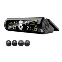 China New Condition High Quality Plastic Car TPMS Tire Pressure Monitor with External Wireless Solar Sensor Universal JYS S7 12V for sale