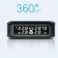 China JYS S5 Built-In External Universal Wireless Solar TPMS Monitoring System Car Tire Pressure Sensor 12V 1Y Warranty for sale