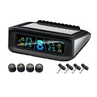 China New Condition JYS S5 Car TPMS Tire Pressure Monitor with Built-In External Wireless Solar Sensor 4V 1Y Warranty for Detection for sale