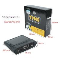 China JYS S6-hc Large Truck Tire Pressure Monitoring System Solar TPMS Wireless External 6 Tire Detection 4V 1Y Warranty New Condition for sale