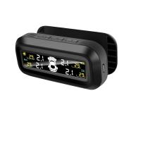 China JYS Car Tire Pressure Monitor TPMS Model S12 with External Wireless Solar Sensor Universal Fit 5V New Condition Detection Device for sale