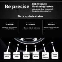 China JYS Car Tire Pressure Monitor TPMS Model S12 with External Wireless Solar Sensor Universal Fit 5V New Condition Detection Device for sale